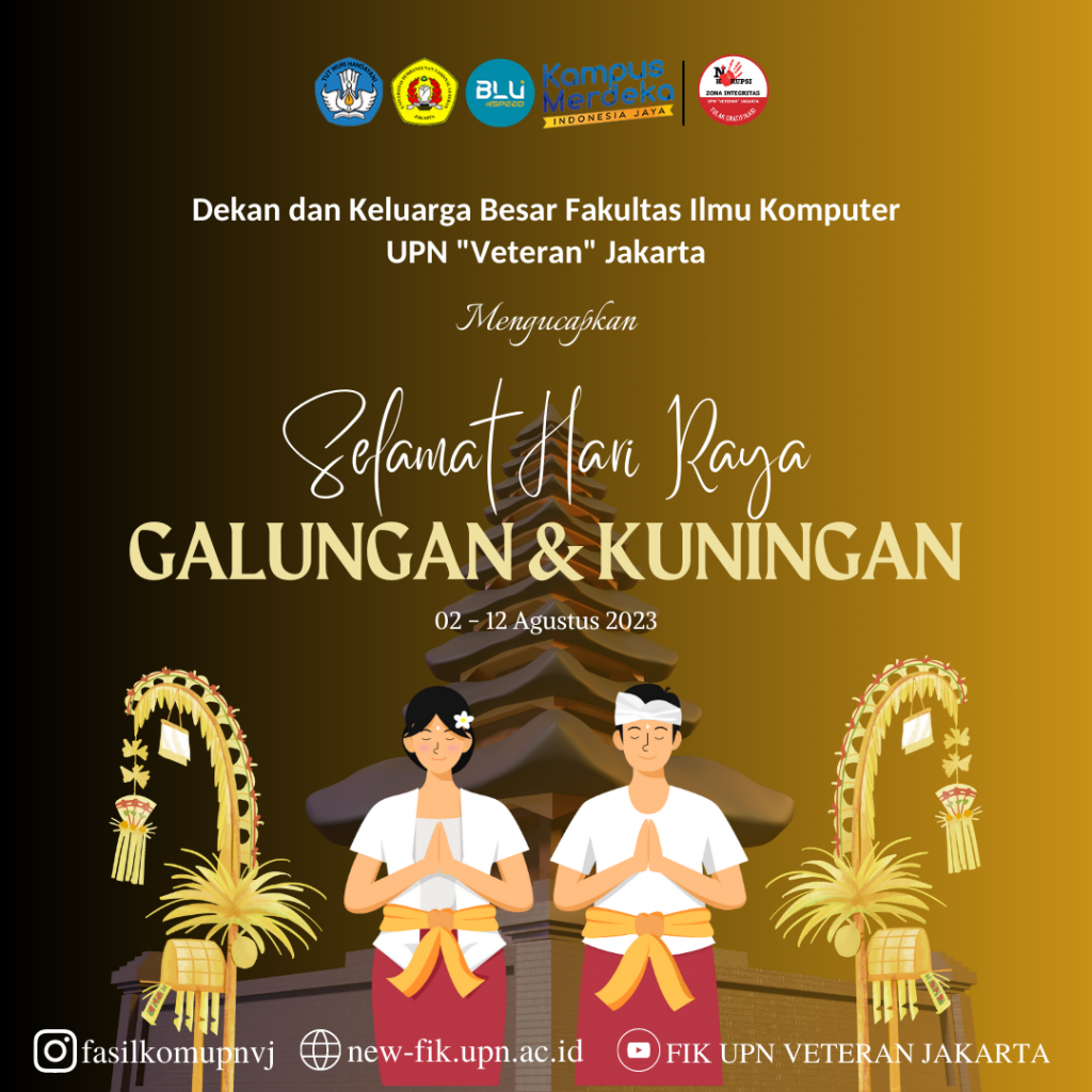 Selamat Merayakan Hari Raya Suci Galungan dan Kuningan - Fakultas Ilmu ...