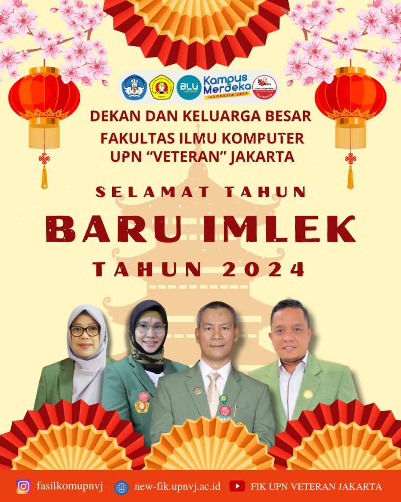 Selamat Tahun Baru Imlek Tahun 2024 - Fakultas Ilmu Komputer UPN Veteran Jakarta