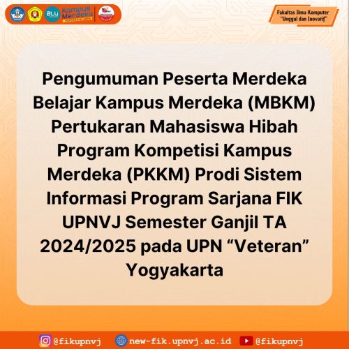 Blog - Fakultas Ilmu Komputer UPN Veteran Jakarta